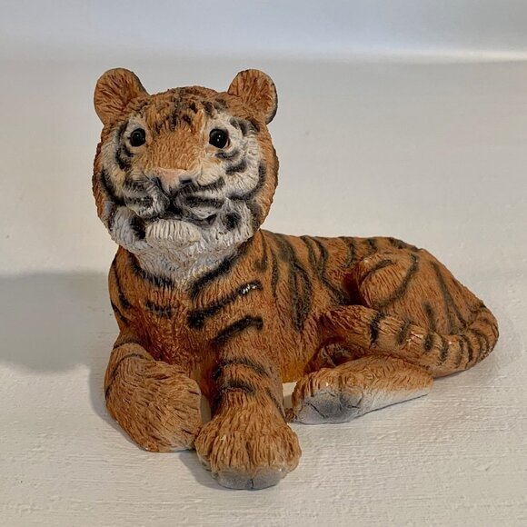 Stone Critters | Accents | Vintage Stone Critters Tiger Figurine Sc48 ...